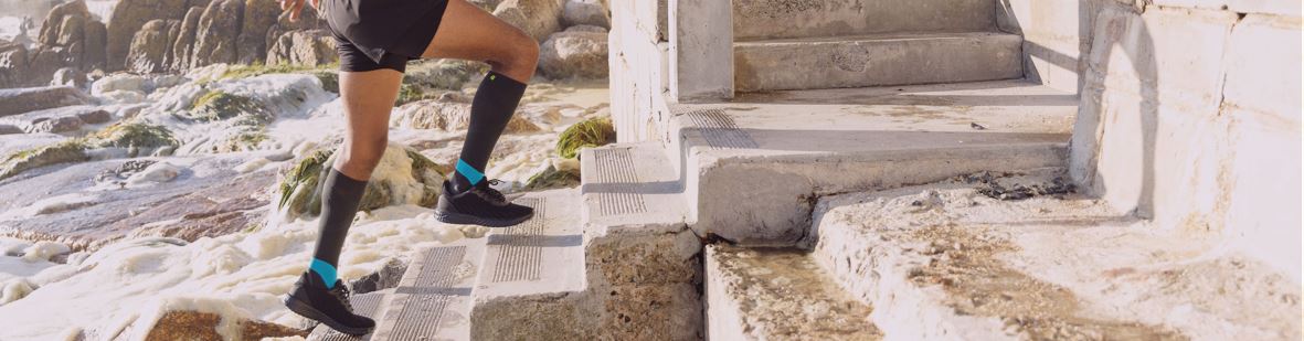 Bas de compression pendant le sport - Médicus